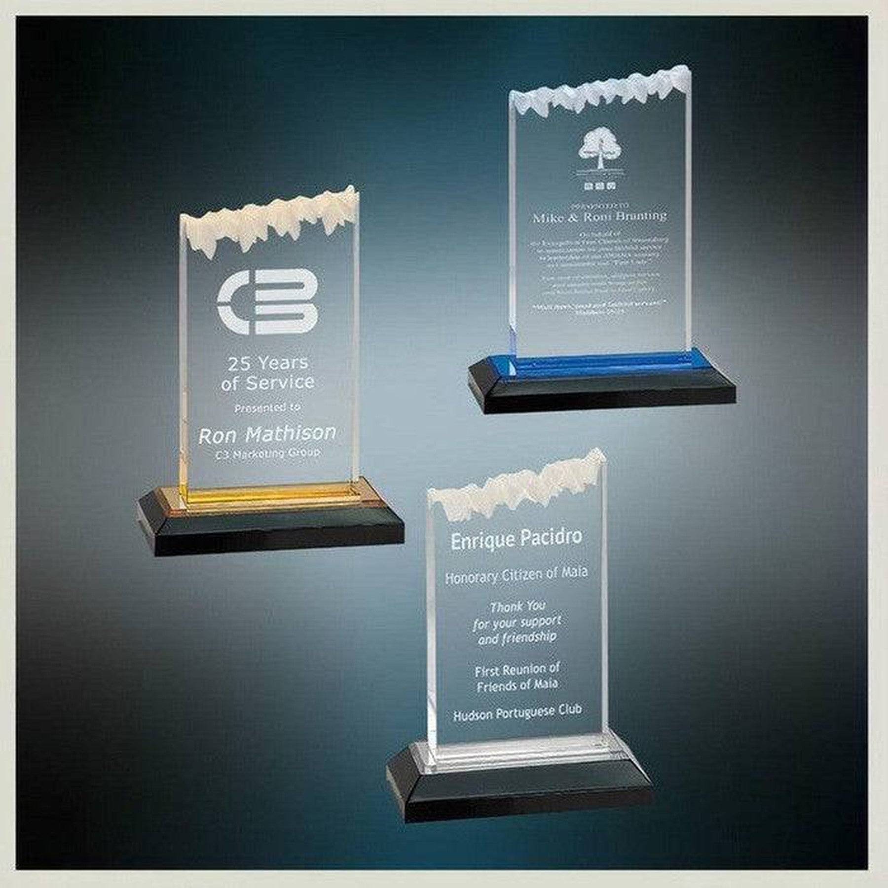 Frosted Impress Acrylic Award | Lightforce Laser Engraving