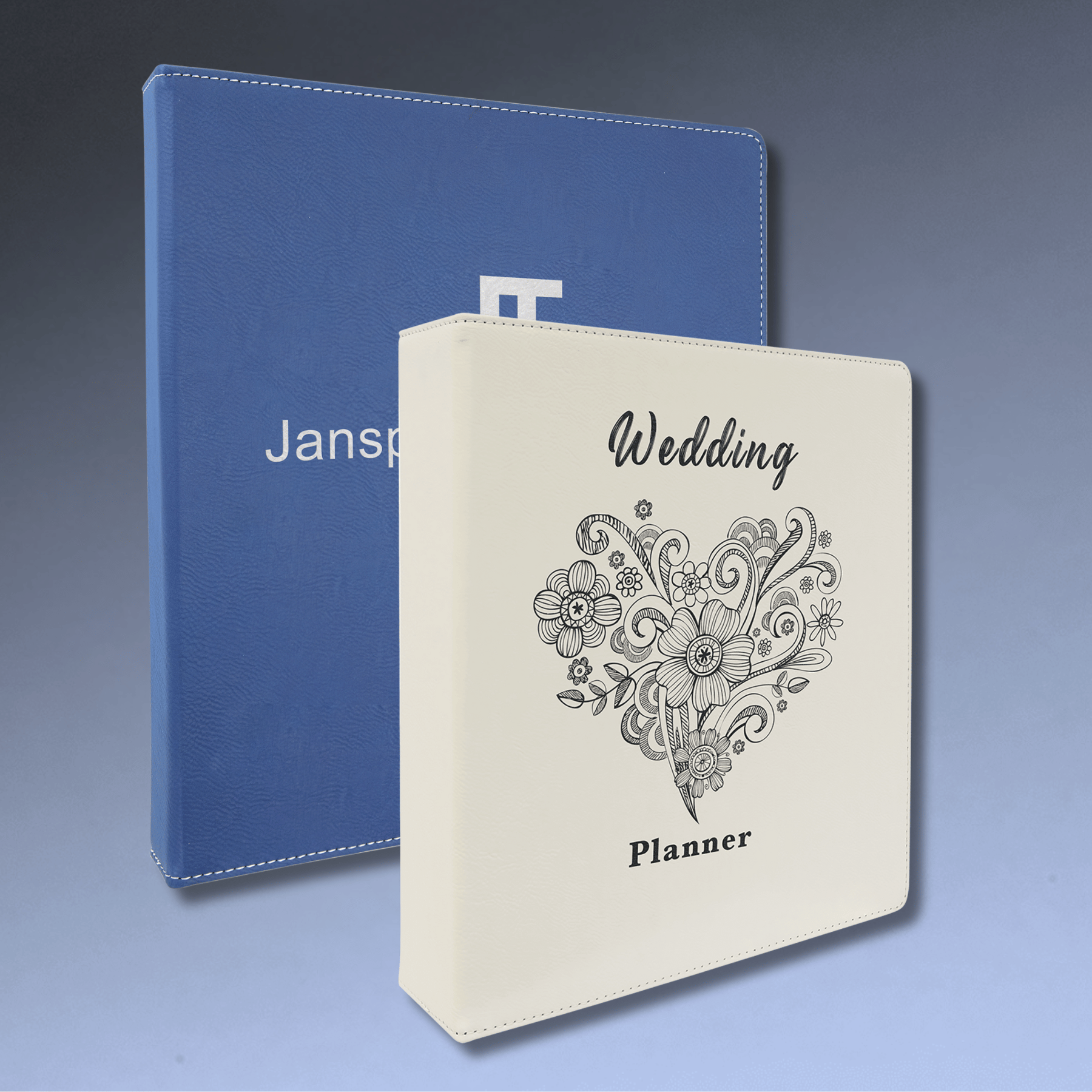 Personalized 3-Ring Binder and Organizer | LightForce Laser Engraving