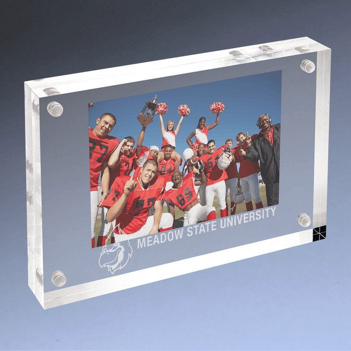 Magnetic Acrylic Picture Frame with Personalized Engraving