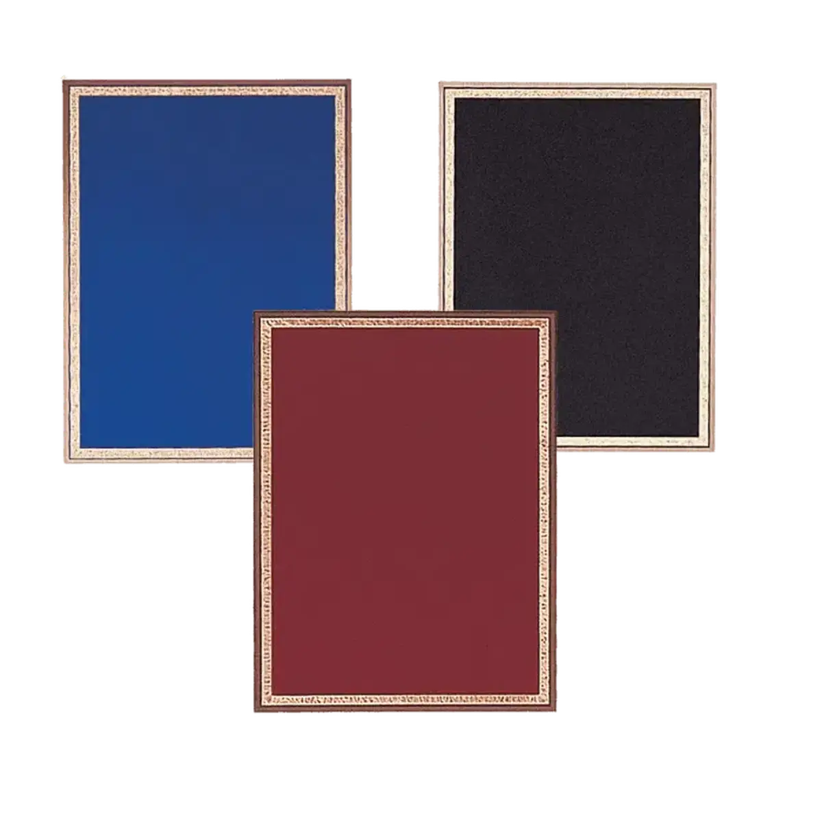 Florentine Brass Plated Plaque Plates | LightForce Engraving